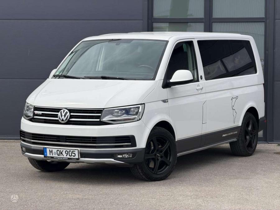 White Volkswagen Multivan 2018 in Jonava, with an engine capacity of 1.97 L and mileage of 290 thousand km for 25990 €, photo 3 on AUTOMOTO.COM.LV