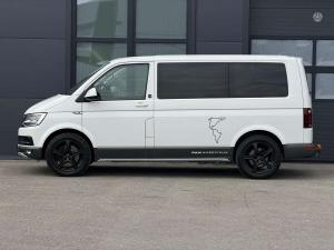 White Volkswagen Multivan 2018 in Jonava, with an engine capacity of 1.97 L and mileage of 290 thousand km for 25990 €, photo 5 on AUTOMOTO.COM.LV