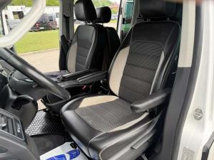 White Volkswagen Multivan 2018 in Jonava, with an engine capacity of 1.97 L and mileage of 290 thousand km for 25990 €, photo 19 on AUTOMOTO.COM.LV