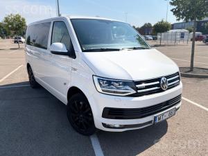 White Volkswagen Multivan 2018 in Riga, with an engine capacity of 2.00 L and mileage of 218 thousand km for 26950 €, photo 6 on AUTOMOTO.COM.LV