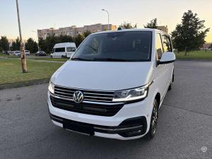 White Volkswagen Multivan 2020 in Panevezys, with an engine capacity of 1.97 L and mileage of 448 thousand km for 21100 €, photo  on AUTOMOTO.COM.LV
