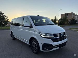 White Volkswagen Multivan 2020 in Panevezys, with an engine capacity of 1.97 L and mileage of 448 thousand km for 21100 €, photo 9 on AUTOMOTO.COM.LV