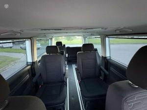 White Volkswagen Multivan 2020 in Panevezys, with an engine capacity of 1.97 L and mileage of 448 thousand km for 21100 €, photo 19 on AUTOMOTO.COM.LV