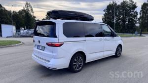 White Volkswagen Multivan 2024 in Riga, with an engine capacity of 2.00 L and mileage of 80 thousand km for 43500 €, photo 4 on AUTOMOTO.COM.LV