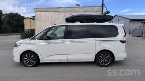 White Volkswagen Multivan 2024 in Riga, with an engine capacity of 2.00 L and mileage of 80 thousand km for 43500 €, photo 6 on AUTOMOTO.COM.LV