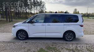 White Volkswagen Multivan 2024 in Madona, with an engine capacity of 2.00 L and mileage of 83 thousand km for 42800 €, photo 4 on AUTOMOTO.COM.LV