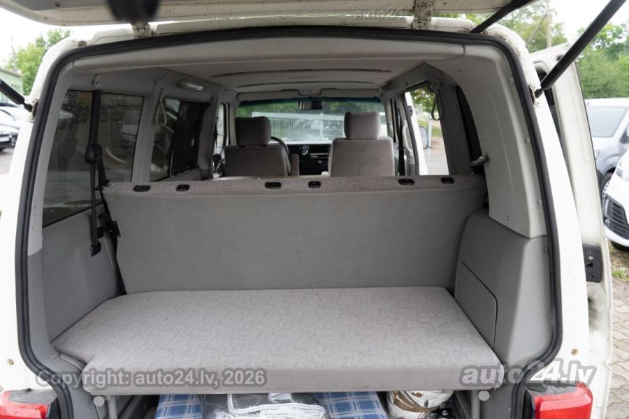 Balts Volkswagen Multivan 1998 Tallina, ar dzinēja tilpumu 1.90 L un nobraukumu 262 tūkst. km par 6500 €, foto 14 vietnē AUTOMOTO.COM.LV