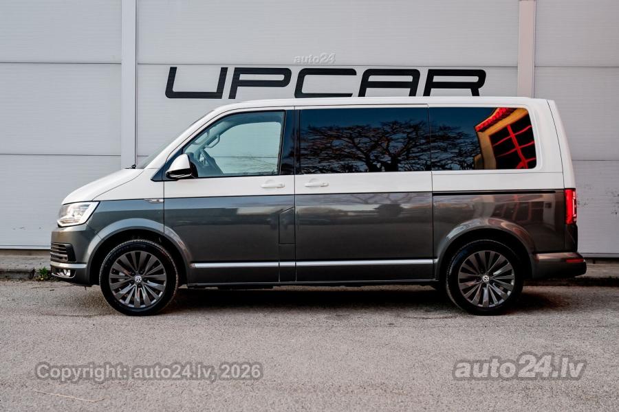 White Volkswagen Multivan 2018 in Parnu, with an engine capacity of 2.00 L and mileage of 149 thousand km for 36900 €, photo 6 on AUTOMOTO.COM.LV
