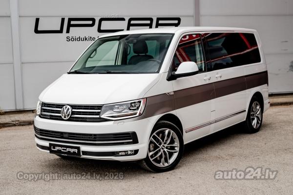White Volkswagen Multivan 2018 in Parnu, with an engine capacity of 2.00 L and mileage of 170 thousand km for 31900 €, photo 1 on AUTOMOTO.COM.LV
