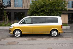Yellow Volkswagen Multivan 2018 in Riga, with an engine capacity of 2.00 L and mileage of 207 thousand km for 27900 €, photo 5 on AUTOMOTO.COM.LV