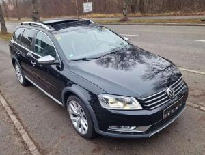 Black Volkswagen Passat Alltrack 2012 in Vilnius, with an engine capacity of 1.98 L and mileage of 185 thousand km for 7200 €, photo  on AUTOMOTO.COM.LV