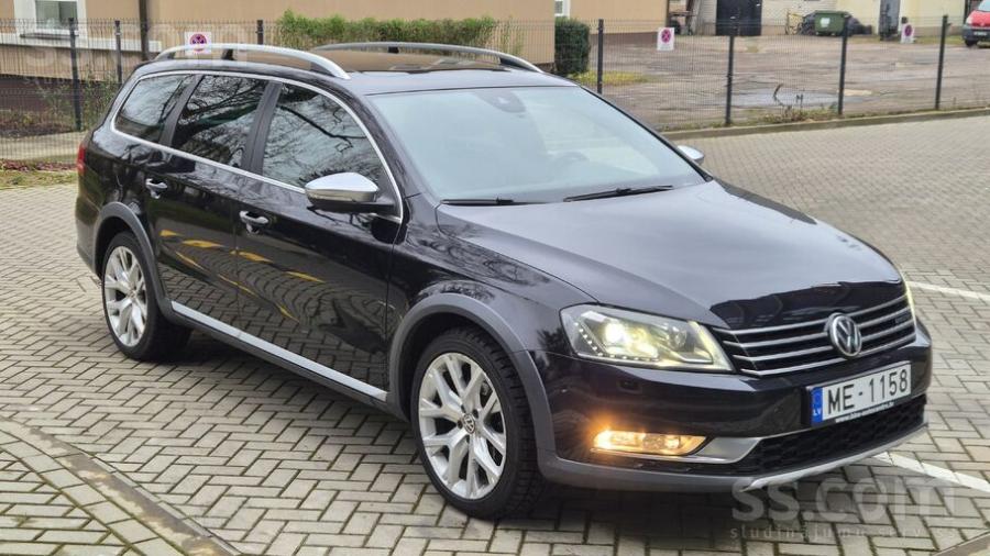 Melns Volkswagen Passat Alltrack 2012 Rīga, ar dzinēja tilpumu 2.00 L un nobraukumu 169 tūkst. km par 9000 €, foto 2 vietnē AUTOMOTO.COM.LV
