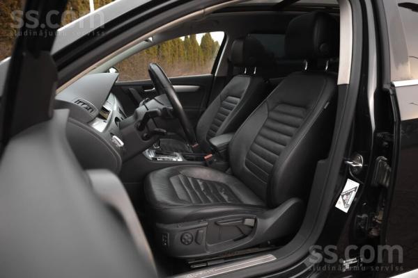 Black Volkswagen Passat Alltrack 2013 in Jelgava, with an engine capacity of 2.00 L and mileage of 295 thousand km for 8500 €, photo 10 on AUTOMOTO.COM.LV