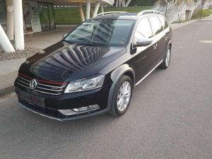 Black Volkswagen Passat Alltrack 2014 in Vilnius, with an engine capacity of 2.00 L and mileage of 312 thousand km for 7777 €, photo  on AUTOMOTO.COM.LV