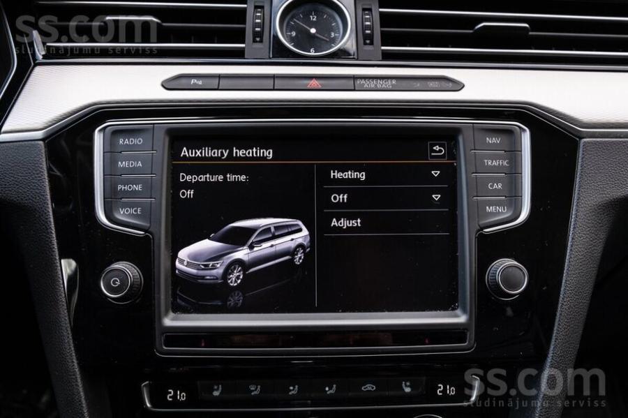 Black Volkswagen Passat Alltrack 2016 in Riga, with an engine capacity of 2.00 L and mileage of 156 thousand km for 13950 €, photo 14 on AUTOMOTO.COM.LV