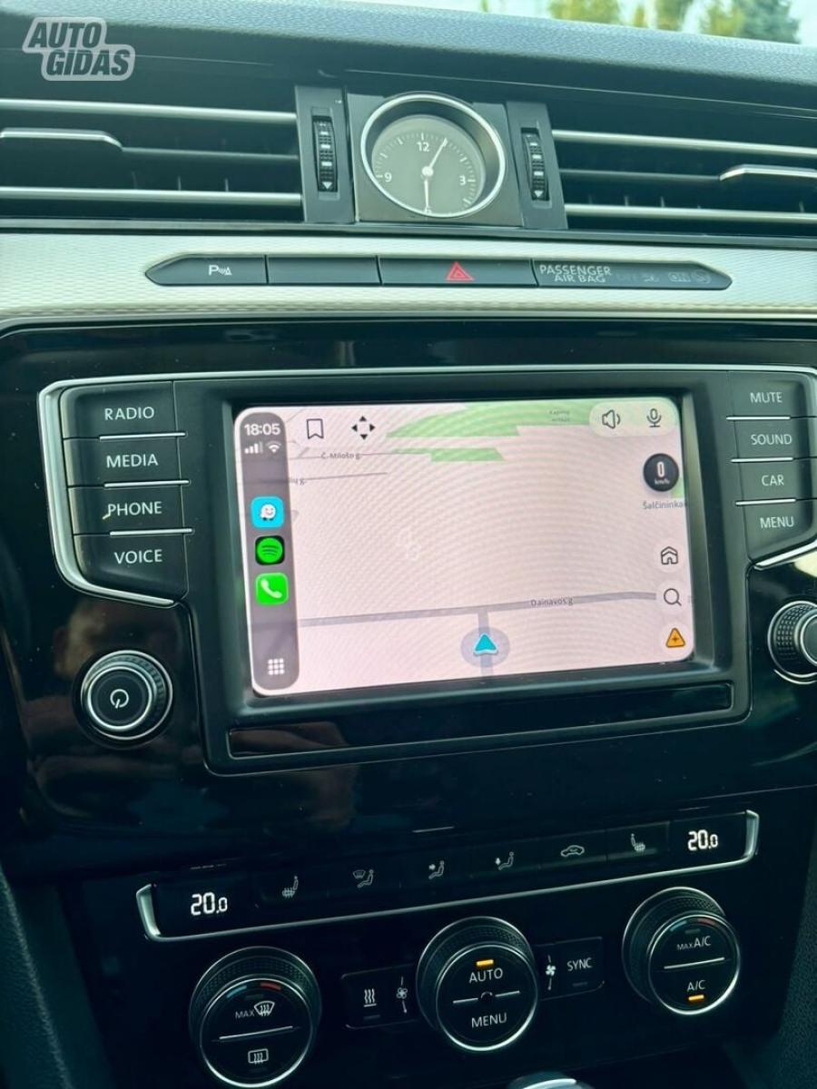 Melns Volkswagen Passat Alltrack 2016 Viļņa, ar dzinēja tilpumu 2.00 L un nobraukumu 300 tūkst. km par 10000 €, foto 13 vietnē AUTOMOTO.COM.LV