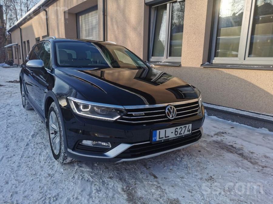Melns Volkswagen Passat Alltrack 2018 Daugavpils, ar dzinēja tilpumu 2.00 L un nobraukumu 143 tūkst. km par 24200 €, foto 11 vietnē AUTOMOTO.COM.LV