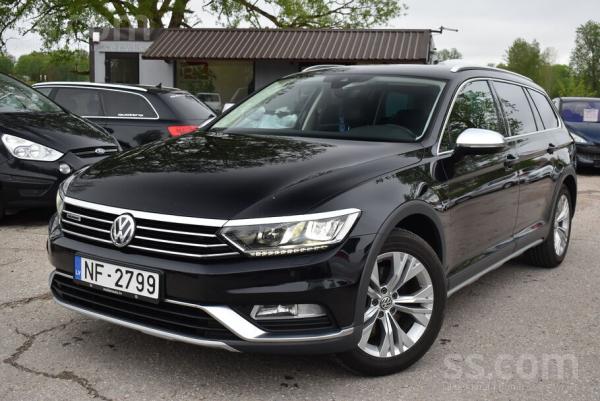 Melns Volkswagen Passat Alltrack 2018 Kuldīga, ar dzinēja tilpumu 2.00 L un nobraukumu 0 tūkst. km par 16490 €, foto 1 vietnē AUTOMOTO.COM.LV