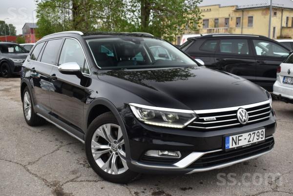 Melns Volkswagen Passat Alltrack 2018 Kuldīga, ar dzinēja tilpumu 2.00 L un nobraukumu 0 tūkst. km par 16490 €, foto 4 vietnē AUTOMOTO.COM.LV