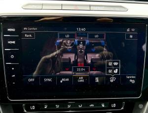 Black Volkswagen Passat Alltrack 2019 in Utena, with an engine capacity of 1.97 L and mileage of 178 thousand km for 19950 €, photo 61 on AUTOMOTO.COM.LV