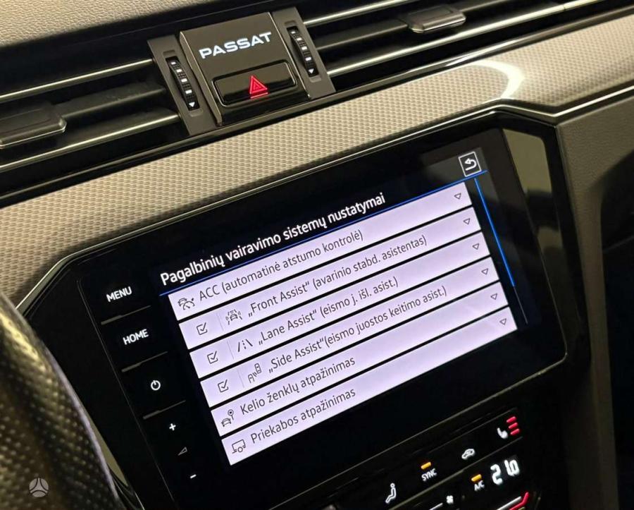 Melns Volkswagen Passat Alltrack 2022 Marijampole, ar dzinēja tilpumu 1.97 L un nobraukumu 186 tūkst. km par 21900 €, foto 14 vietnē AUTOMOTO.COM.LV