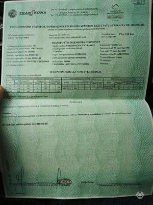Синий Фольксваген Пассат Альтрак 2012 в Клайпеда, объемом двигателя 1.97 л и пробегом 210 тыс. км за 7500 €, фото 16 на AUTOMOTO.COM.LV
