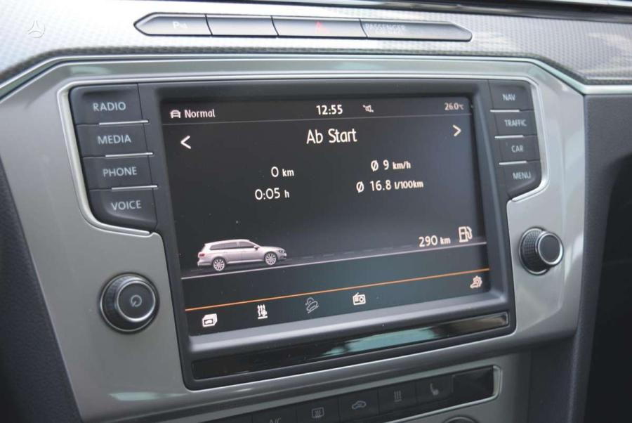 Blue Volkswagen Passat Alltrack 2015 in Vilnius, with an engine capacity of 1.97 L and mileage of 335 thousand km for 10650 €, photo 18 on AUTOMOTO.COM.LV