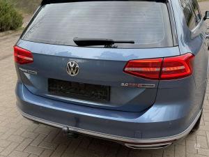 Blue Volkswagen Passat Alltrack 2016 in Prienai, with an engine capacity of 2.00 L and mileage of 257 thousand km for 10950 €, photo 11 on AUTOMOTO.COM.LV