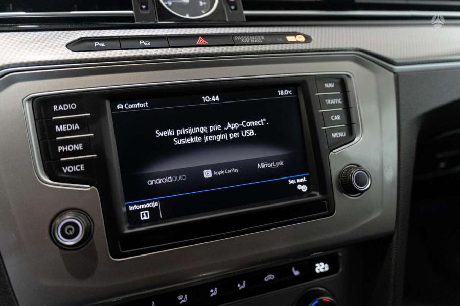 Blue Volkswagen Passat Alltrack 2016 in Vilnius, with an engine capacity of 1.97 L and mileage of 162 thousand km for 15490 €, photo 24 on AUTOMOTO.COM.LV