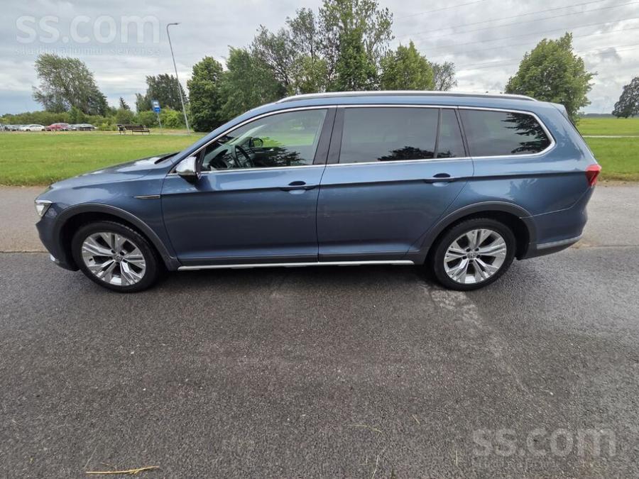 Zils Volkswagen Passat Alltrack 2017 Preiļi, ar dzinēja tilpumu 2.00 L un nobraukumu 185 tūkst. km par 16490 €, foto 2 vietnē AUTOMOTO.COM.LV