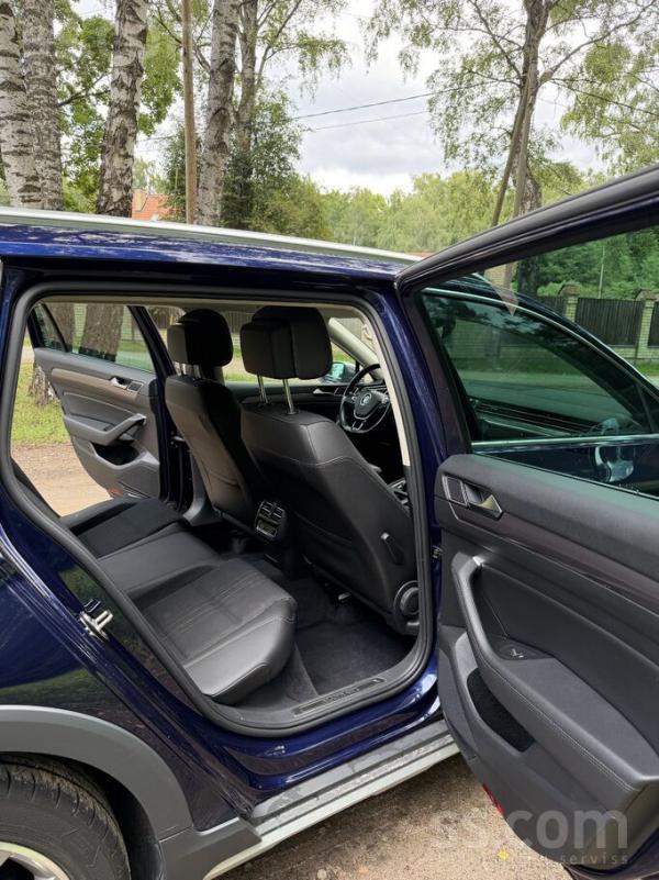 Zils Volkswagen Passat Alltrack 2019 Rīga, ar dzinēja tilpumu 2.00 L un nobraukumu 0 tūkst. km par 17600 €, foto 5 vietnē AUTOMOTO.COM.LV