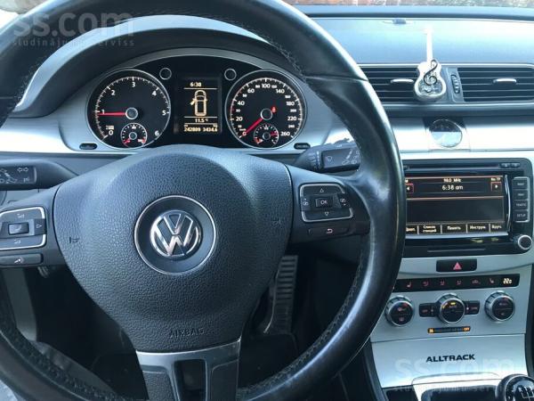 Brūns Volkswagen Passat Alltrack 2012 Jelgava, ar dzinēja tilpumu 2.00 L un nobraukumu 242 tūkst. km par 7000 €, foto 5 vietnē AUTOMOTO.COM.LV