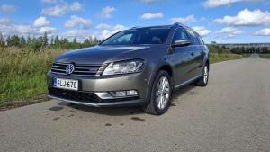 Brūns Volkswagen Passat Alltrack 2014 Telšiai, ar dzinēja tilpumu 2.00 L un nobraukumu 354 tūkst. km par 5800 €, foto  vietnē AUTOMOTO.COM.LV