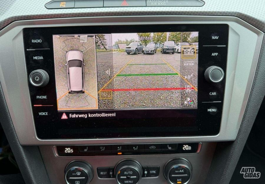 Brūns Volkswagen Passat Alltrack 2018 Kauņa, ar dzinēja tilpumu 2.00 L un nobraukumu 180 tūkst. km par 14950 €, foto 7 vietnē AUTOMOTO.COM.LV