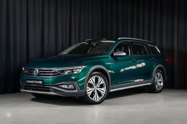 Zaļš Volkswagen Passat Alltrack 2019 Viļņa, ar dzinēja tilpumu 1.97 L un nobraukumu 86 tūkst. km par 27000 €, foto 1 vietnē AUTOMOTO.COM.LV