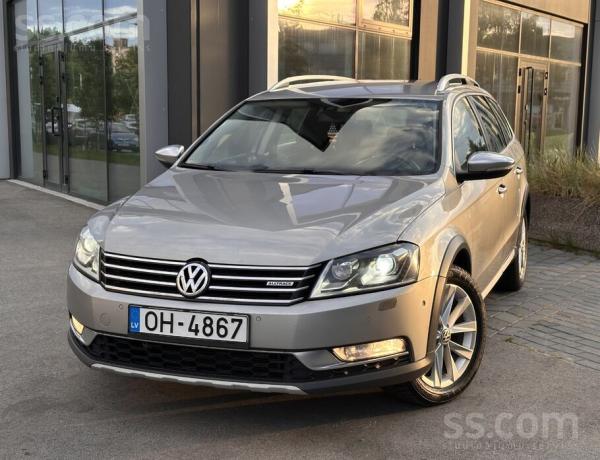 Pelēks Volkswagen Passat Alltrack 2012 Valka, ar dzinēja tilpumu 2.00 L un nobraukumu 398 tūkst. km par 4250 €, foto 1 vietnē AUTOMOTO.COM.LV