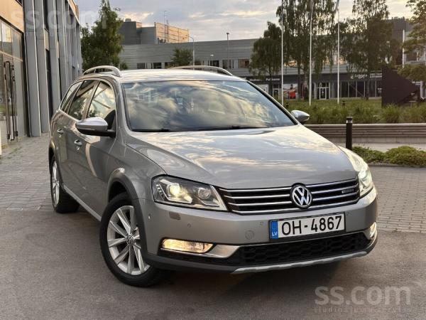 Pelēks Volkswagen Passat Alltrack 2012 Valka, ar dzinēja tilpumu 2.00 L un nobraukumu 398 tūkst. km par 4250 €, foto 5 vietnē AUTOMOTO.COM.LV