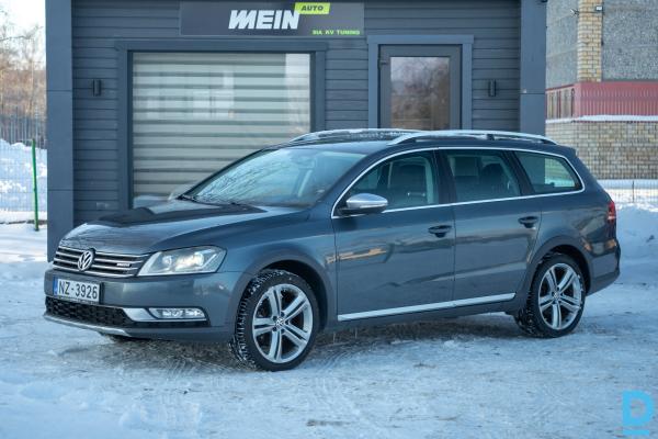 Pelēks Volkswagen Passat Alltrack 2014 Liepāja, ar dzinēja tilpumu 2.00 L un nobraukumu 287 tūkst. km par 8600 €, foto 1 vietnē AUTOMOTO.COM.LV