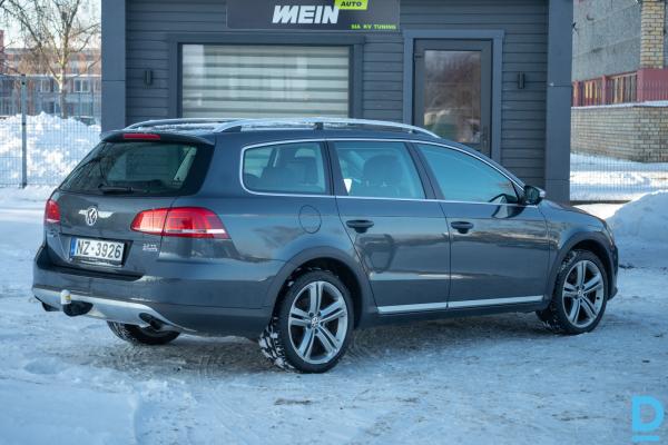 Pelēks Volkswagen Passat Alltrack 2014 Liepāja, ar dzinēja tilpumu 2.00 L un nobraukumu 287 tūkst. km par 8600 €, foto 3 vietnē AUTOMOTO.COM.LV