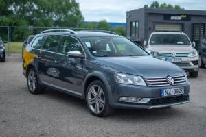 Grey Volkswagen Passat Alltrack 2014 in Grobiņa, with an engine capacity of 2.00 L and mileage of 287 thousand km for 8800 €, photo  on AUTOMOTO.COM.LV
