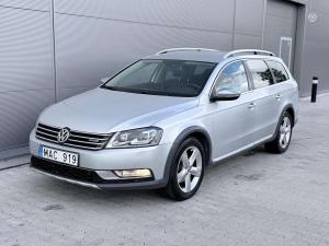 Grey Volkswagen Passat Alltrack 2015 in Vilnius, with an engine capacity of 1.97 L and mileage of 244 thousand km for 7300 €, photo 3 on AUTOMOTO.COM.LV