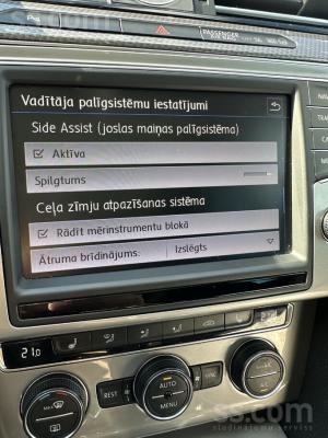 Grey Volkswagen Passat Alltrack 2016 in Liepaja, with an engine capacity of 2.00 L and mileage of 254 thousand km for 14450 €, photo 23 on AUTOMOTO.COM.LV