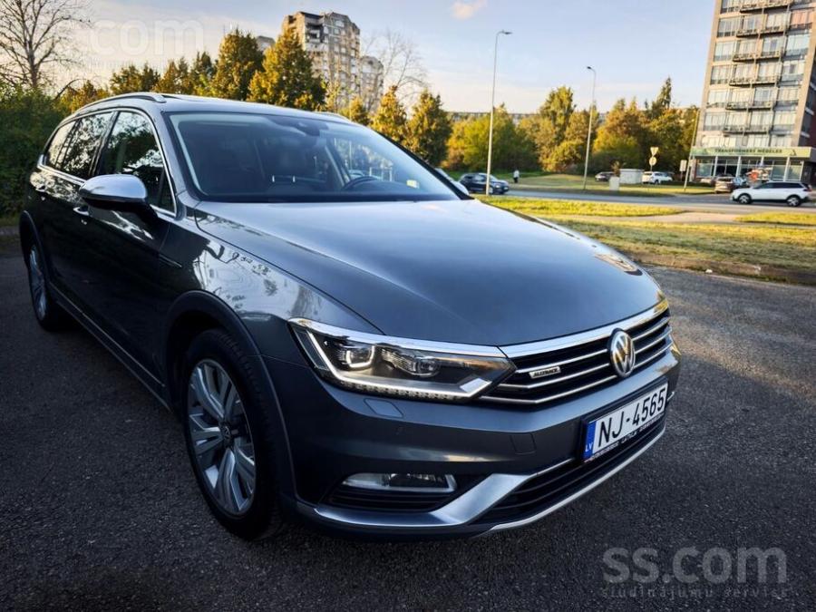 Pelēks Volkswagen Passat Alltrack 2016 Jūrmala, ar dzinēja tilpumu 2.00 L un nobraukumu 260 tūkst. km par 12900 €, foto 4 vietnē AUTOMOTO.COM.LV