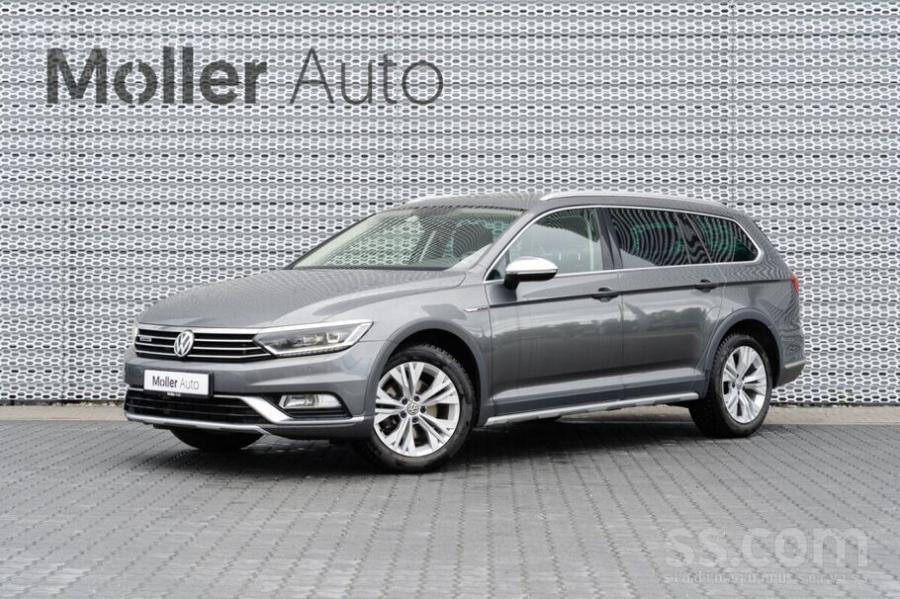 Grey Volkswagen Passat Alltrack 2016 in Riga, with an engine capacity of 2.00 L and mileage of 273 thousand km for 12100 €, photo 1 on AUTOMOTO.COM.LV