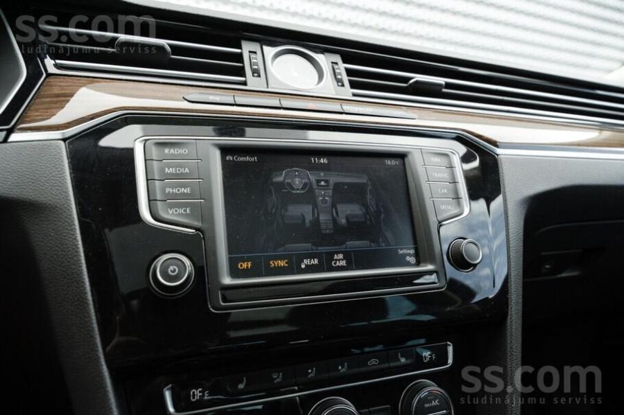 Grey Volkswagen Passat Alltrack 2016 in Riga, with an engine capacity of 2.00 L and mileage of 273 thousand km for 12100 €, photo 17 on AUTOMOTO.COM.LV