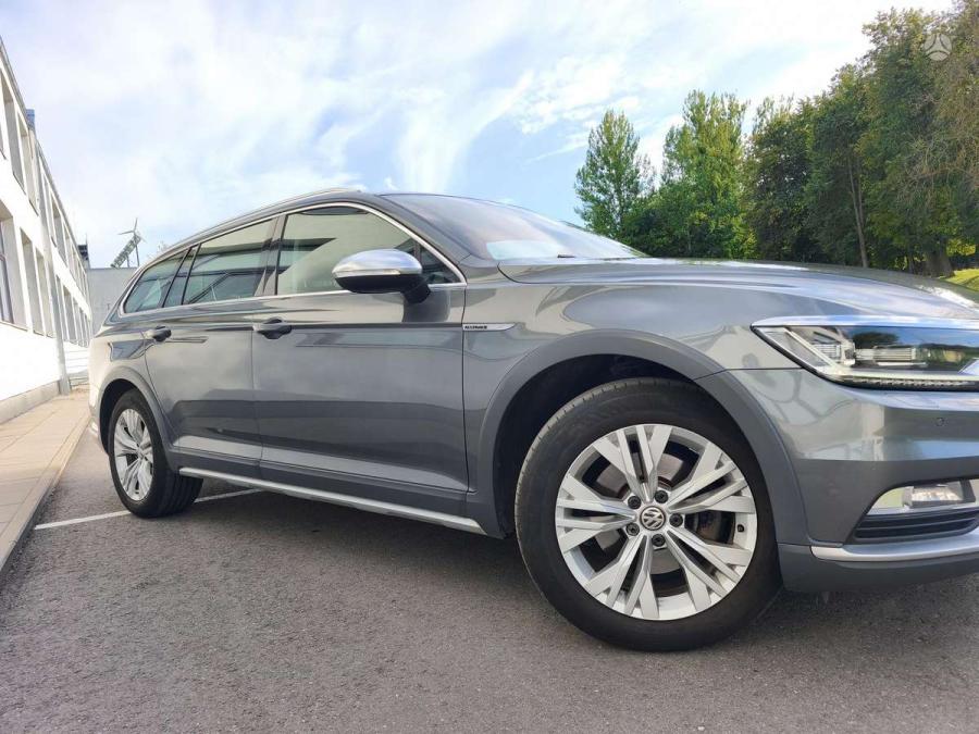 Pelēks Volkswagen Passat Alltrack 2016 Kauņa, ar dzinēja tilpumu 2.00 L un nobraukumu 303 tūkst. km par 11900 €, foto 14 vietnē AUTOMOTO.COM.LV