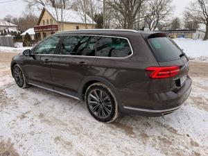 Grey Volkswagen Passat Alltrack 2017 in Riga, with an engine capacity of 2.00 L and mileage of 163 thousand km for 17700 €, photo  on AUTOMOTO.COM.LV