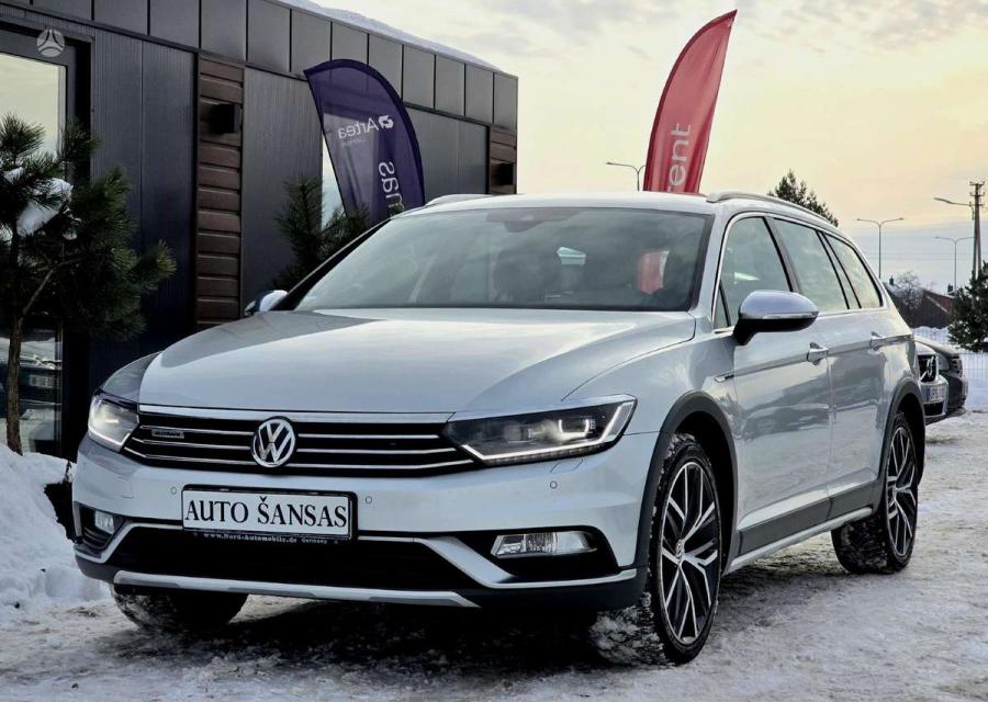 Pelēks Volkswagen Passat Alltrack 2017 Tauragė, ar dzinēja tilpumu 2.00 L un nobraukumu 229 tūkst. km par 12750 €, foto 3 vietnē AUTOMOTO.COM.LV