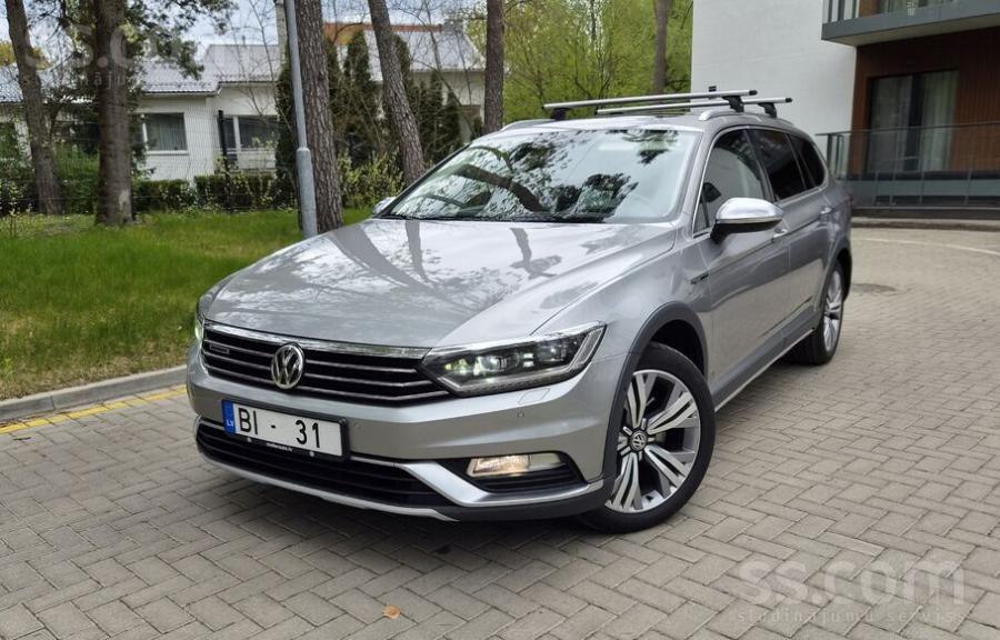 Pelēks Volkswagen Passat Alltrack 2017 Rīga, ar dzinēja tilpumu 2.00 L un nobraukumu 156 tūkst. km par 19900 €, foto 1 vietnē AUTOMOTO.COM.LV