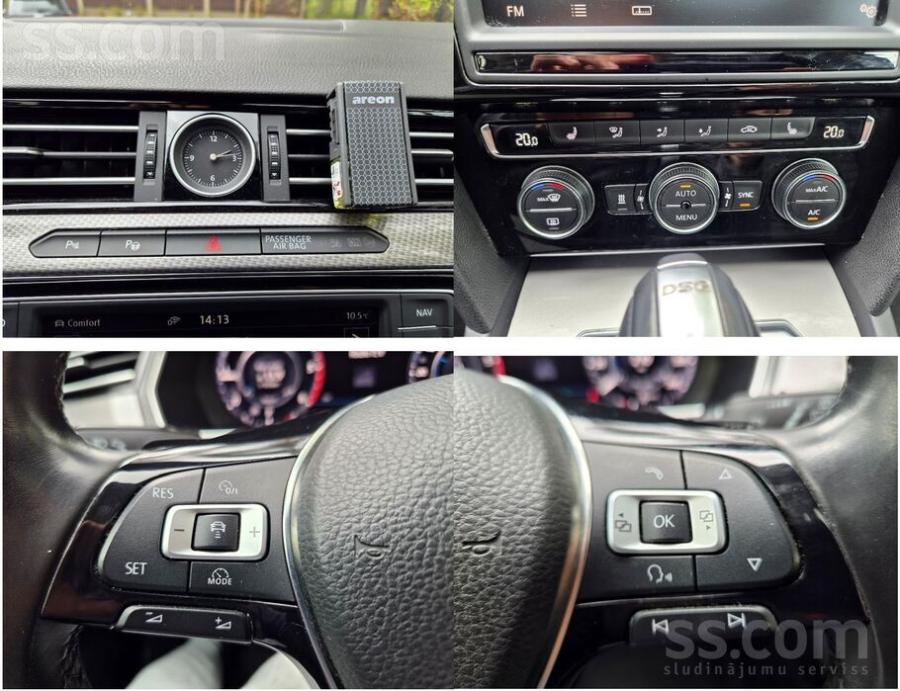 Pelēks Volkswagen Passat Alltrack 2017 Rīga, ar dzinēja tilpumu 2.00 L un nobraukumu 156 tūkst. km par 19900 €, foto 19 vietnē AUTOMOTO.COM.LV
